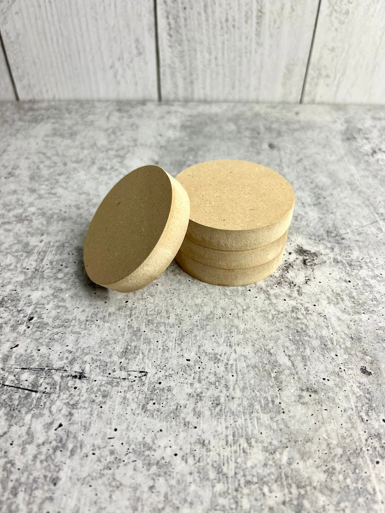 Bulk MDF Circles - 2.75" - 1/2 Inch Thick - Unfinished MDF Circle | md ...