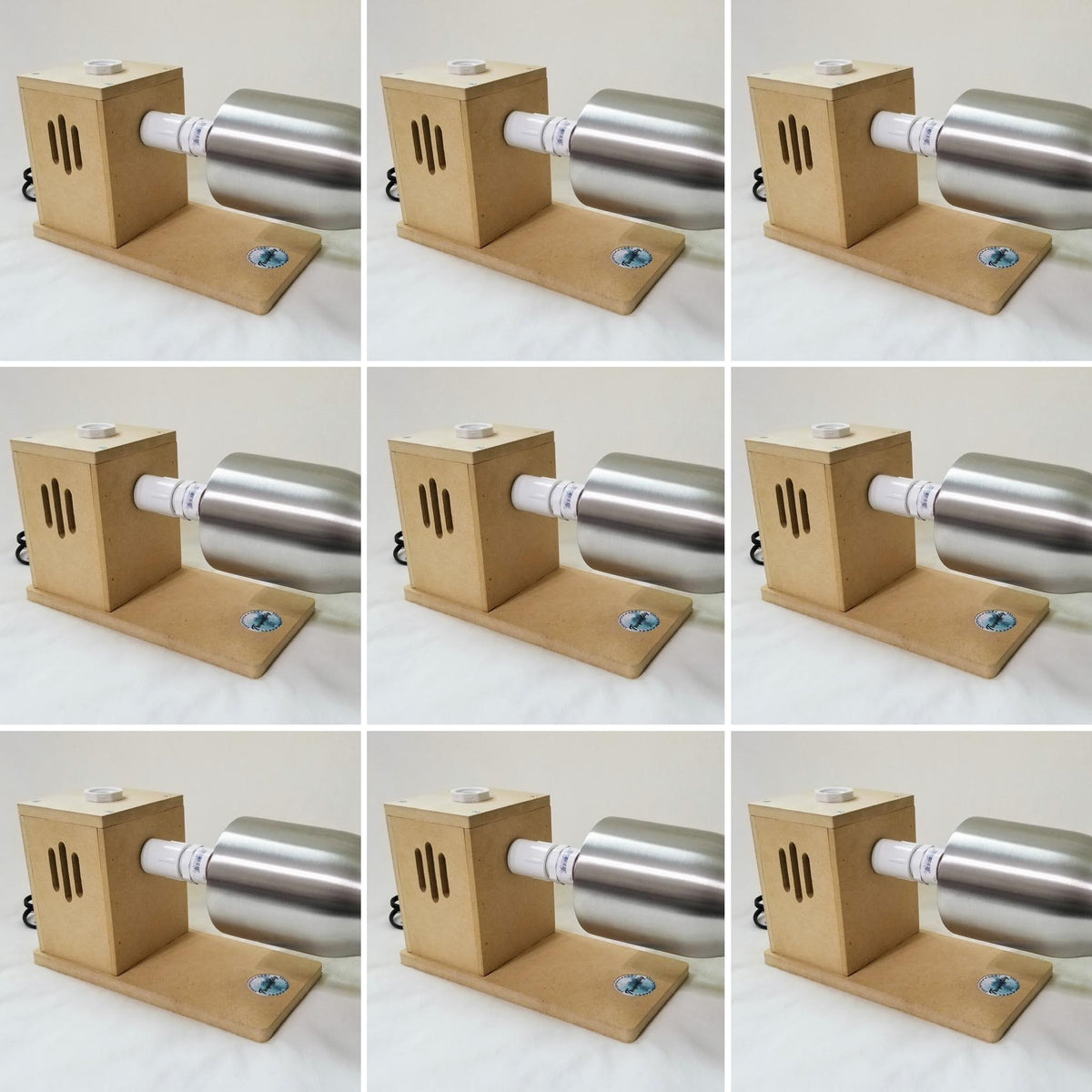 Nine Single Cup Turners with drying rack - 5-6 rpm motor - One Cup Tur ...