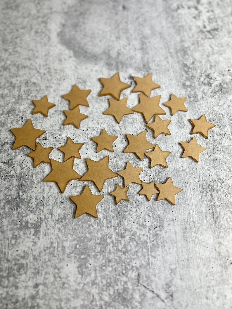 Reverse Bleach Star Stencil, Bleached Shirt Stencil, Star Acrylic Sten ...